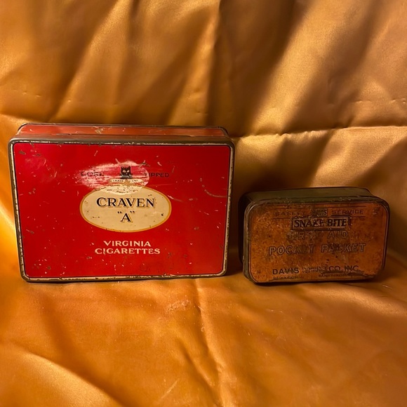 Craven A & davis emergency equipment | Accents | Antique And Rare Tin ...
